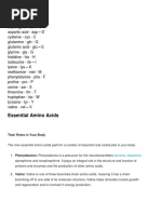 Full Name of Protein Titin | PDF