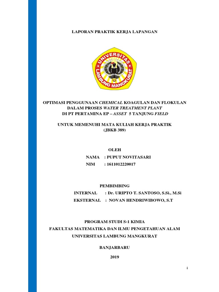 Laporan Magang Pertamina | PDF