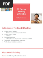 SOS Steps To Eating Info Packet Final | PDF | Foods | Meal