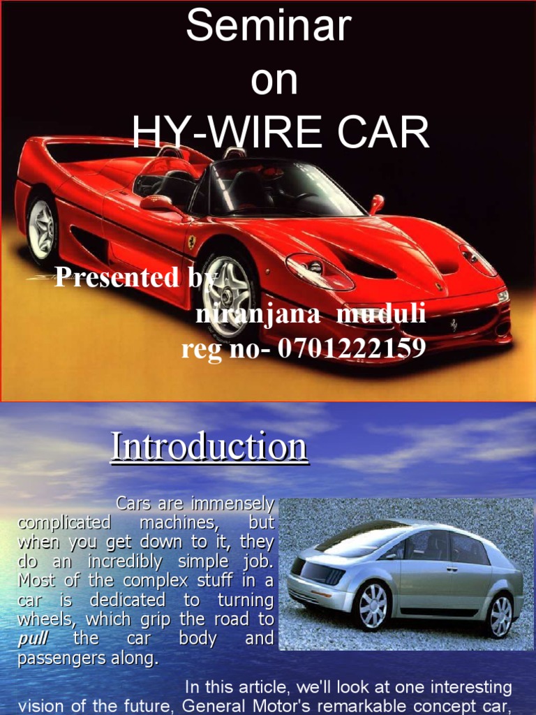 Hydrogen Wire Car | PDF | Vehicles | Fuel Cell