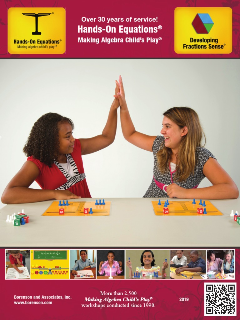 2019 Brochure Hands On-Equations | PDF | Equations | Algebra