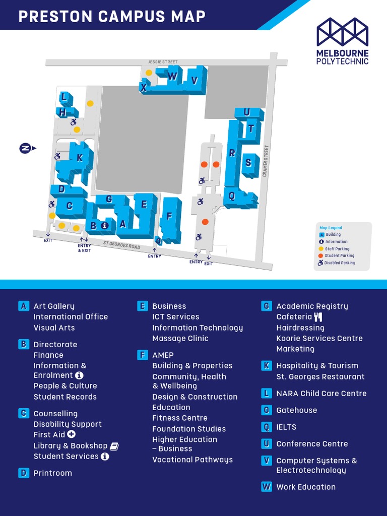 Map - MP Preston Campus | PDF | Behavior Modification | Learning