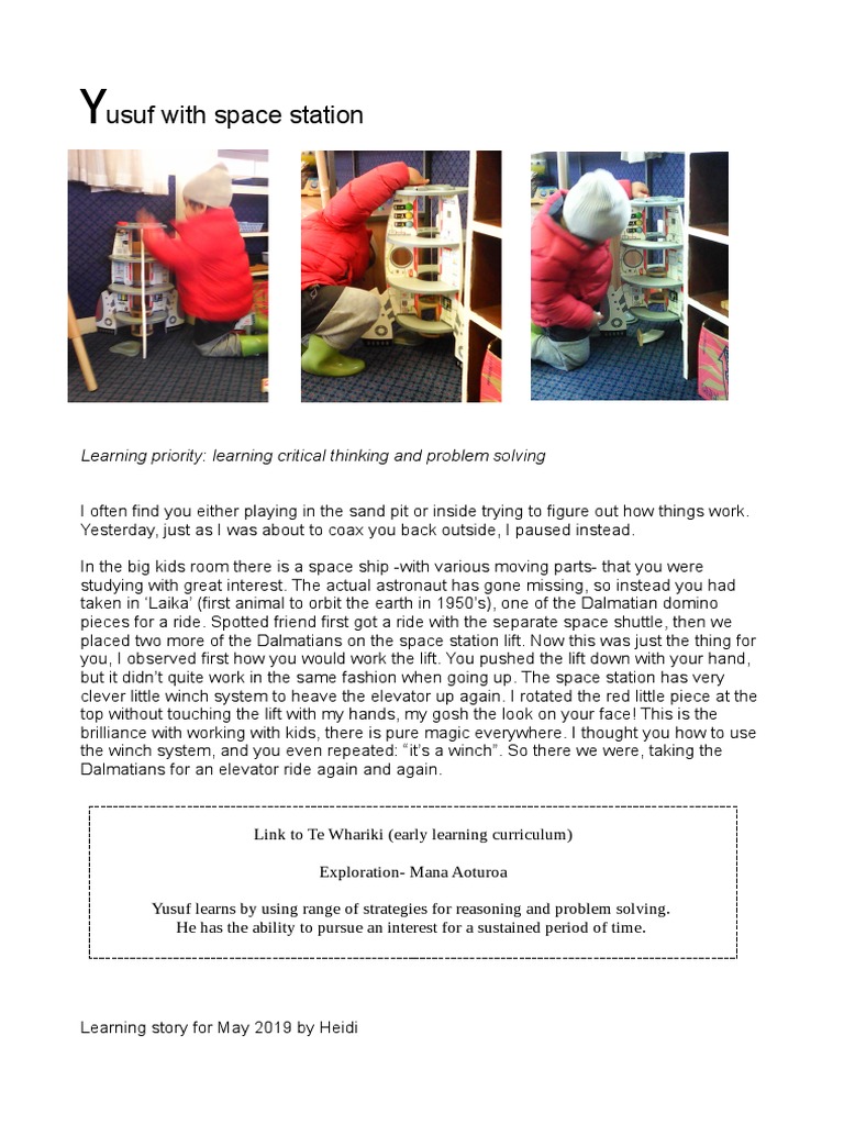 Yusuf With Space Station | PDF