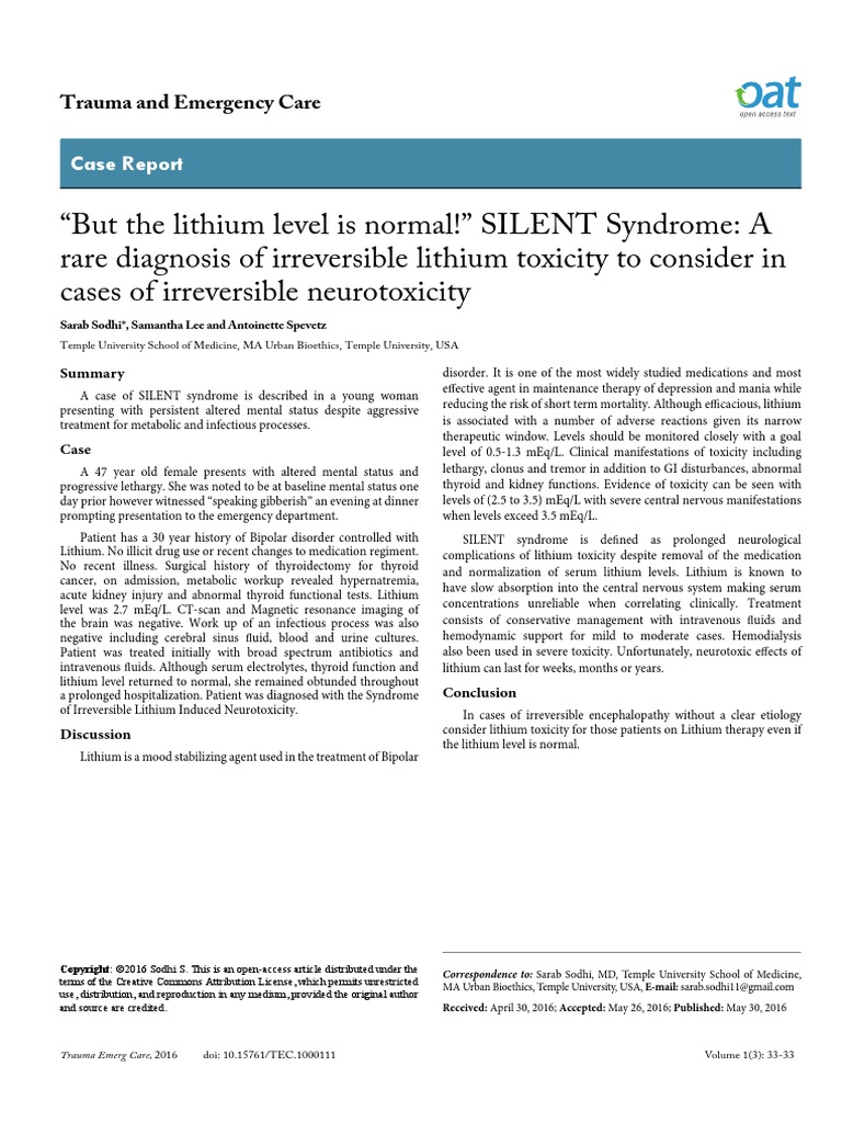 Silent Syndrome | PDF | Clinical Medicine | Medicine
