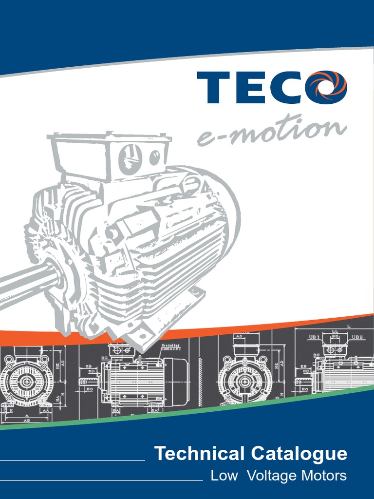 Teco Technical Catalogue Low Voltage Motors 1304 PDF | PDF | Electric Motor | Electrical Engineering