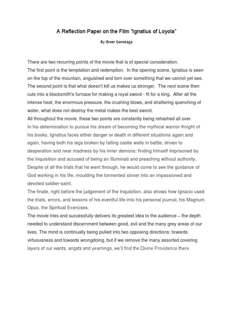 A Reflection Paper On The Film | PDF | Law | Young Adult
