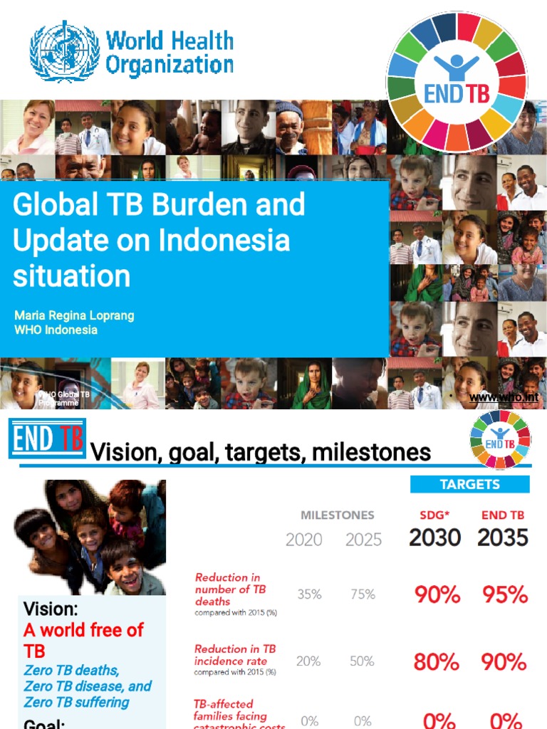 Global TB Burden and Update on Indonesia Situation | PDF | Tuberculosis ...