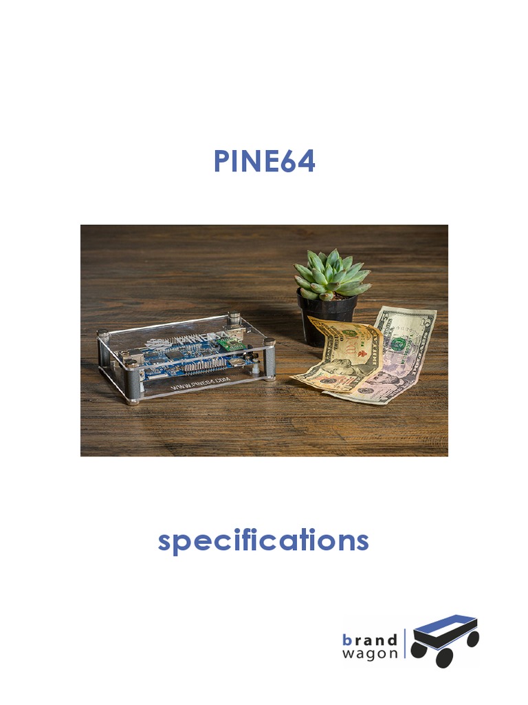 An Overview of the Open Source PINE64 Single Board Computer Platform ...