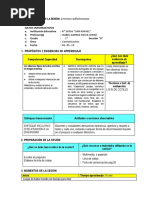 Sesion de Leemos Adivinanzas | PDF | Aprendizaje | Evaluación