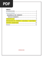 Tipos de Cemento Radicular: Acelular y Celular | PDF | Ramas de ...