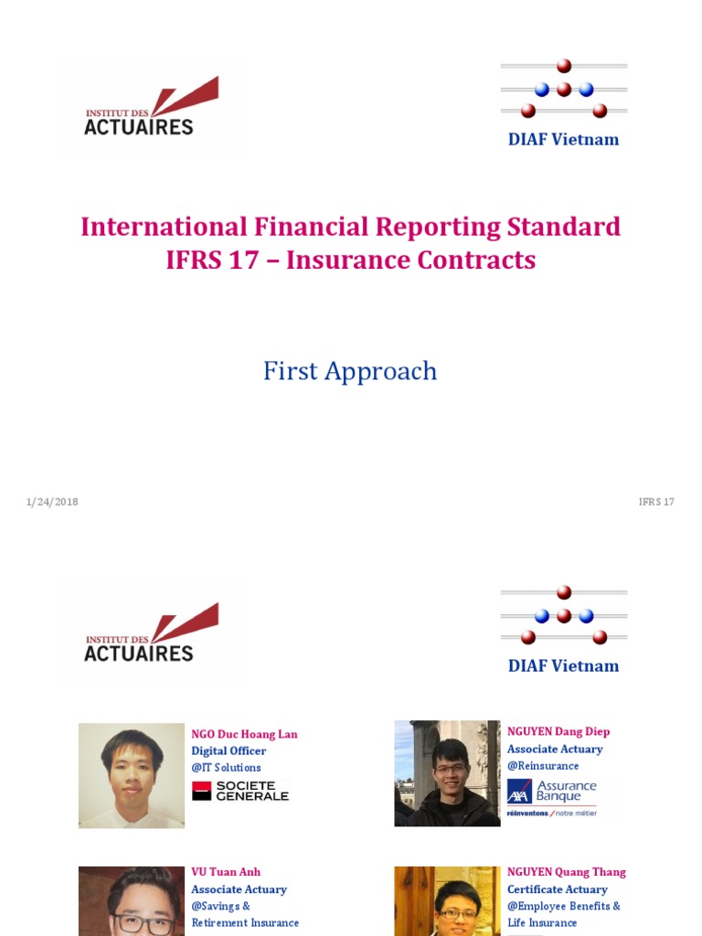 International Financial Reporting Standard IFRS 17 - Insurance ...