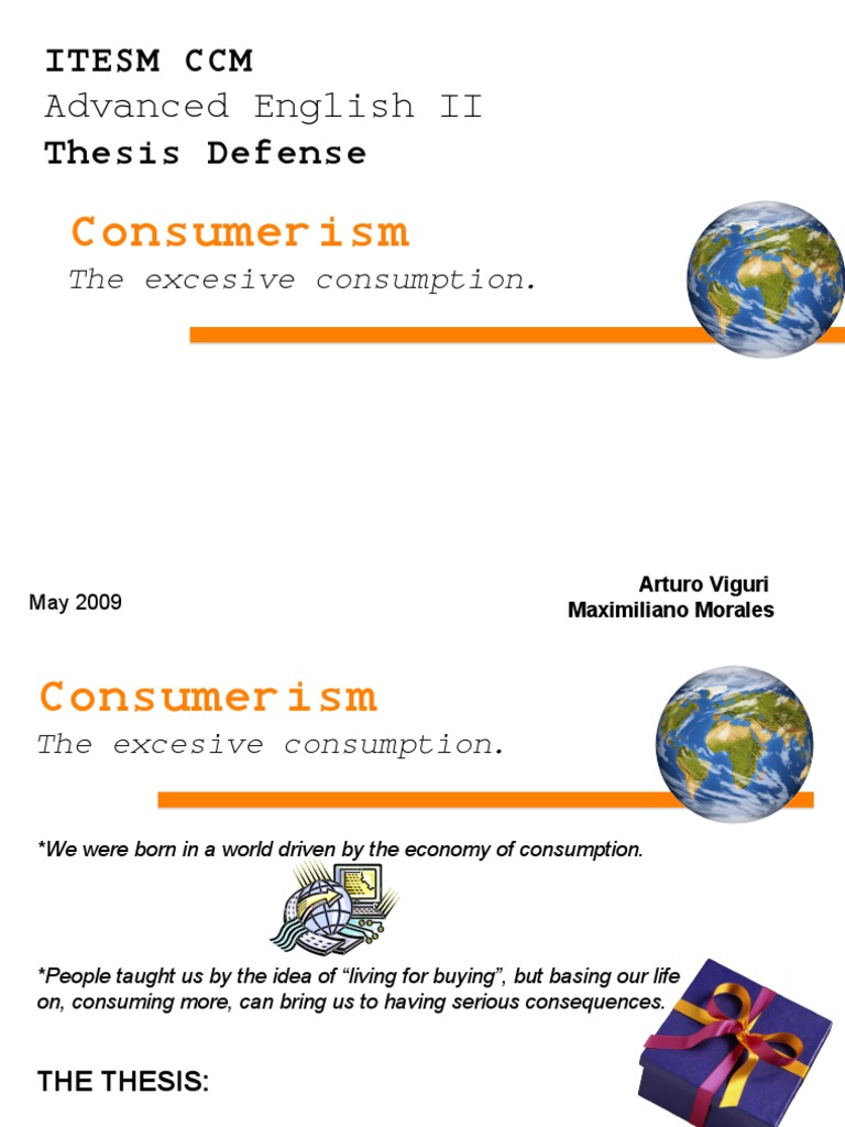 Consumerism: Advanced English II | PDF | Consumerism | Resource