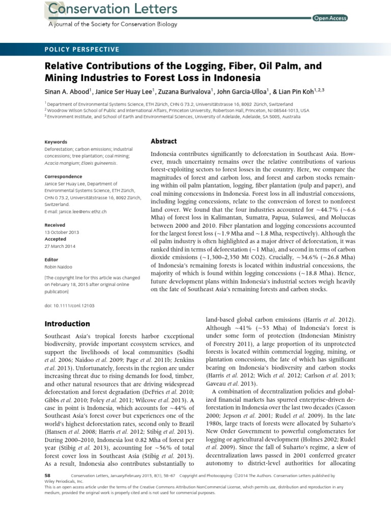 Abood Et Al-2015-Conservation Letters | Download Free PDF ...