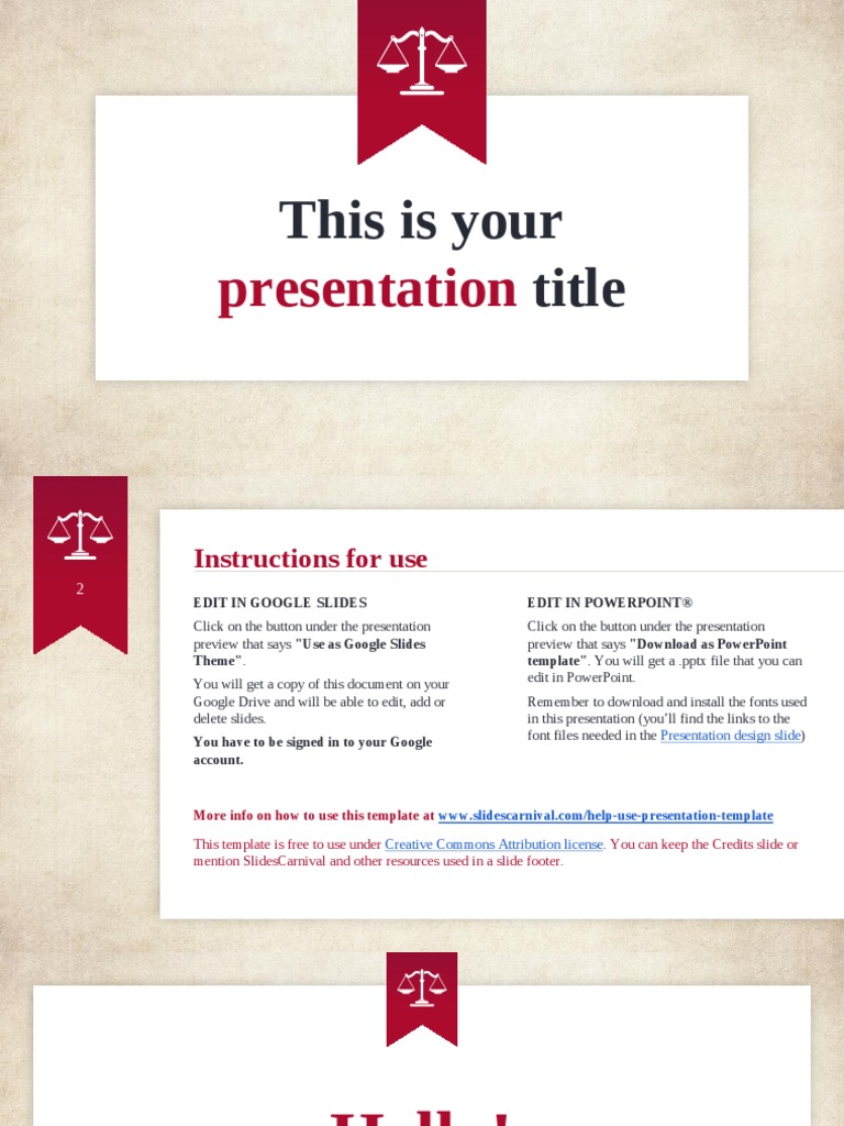 Fortinbras SlidesCarnival | PDF | Yellow | Color