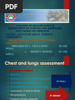 Physical Assessment (Ippa) | PDF | Hand | Finger