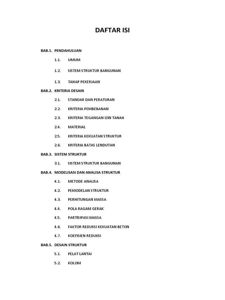 Daftar Isi: Bab.1. Pendahuluan