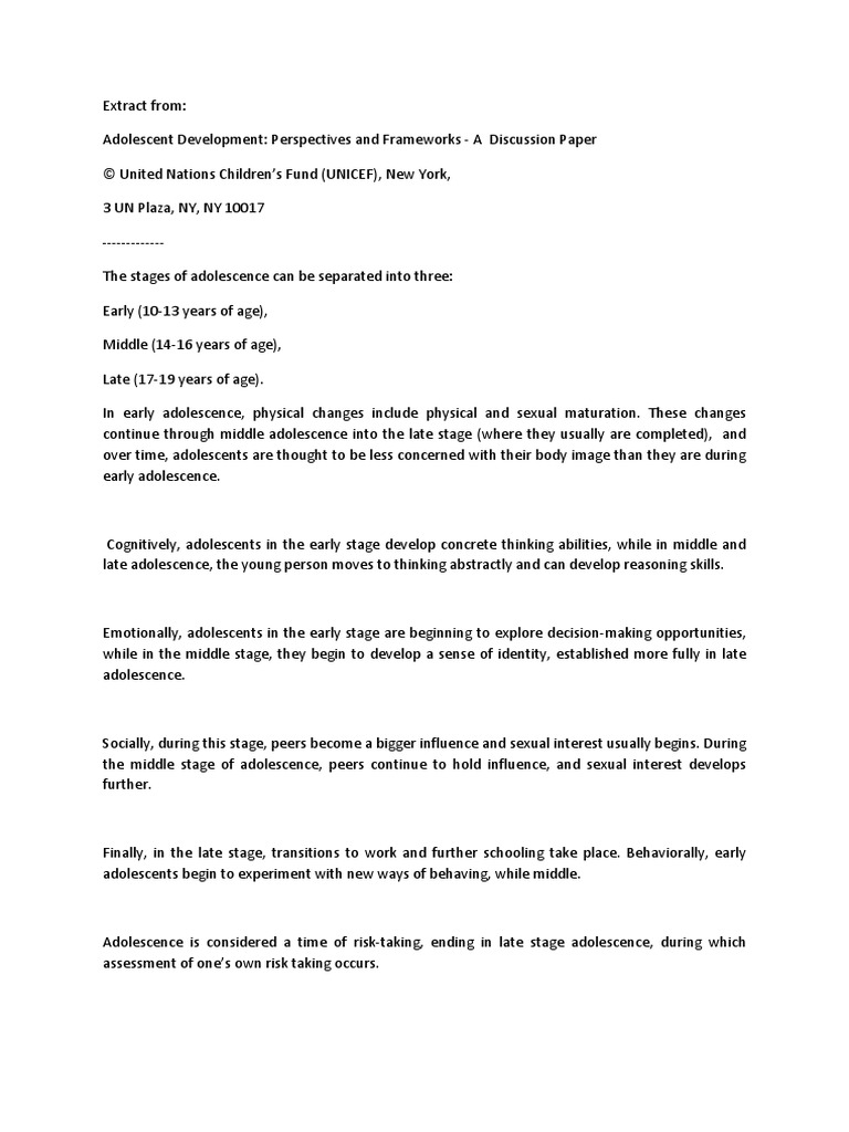 Holistic Development | PDF | Adolescence | Curriculum