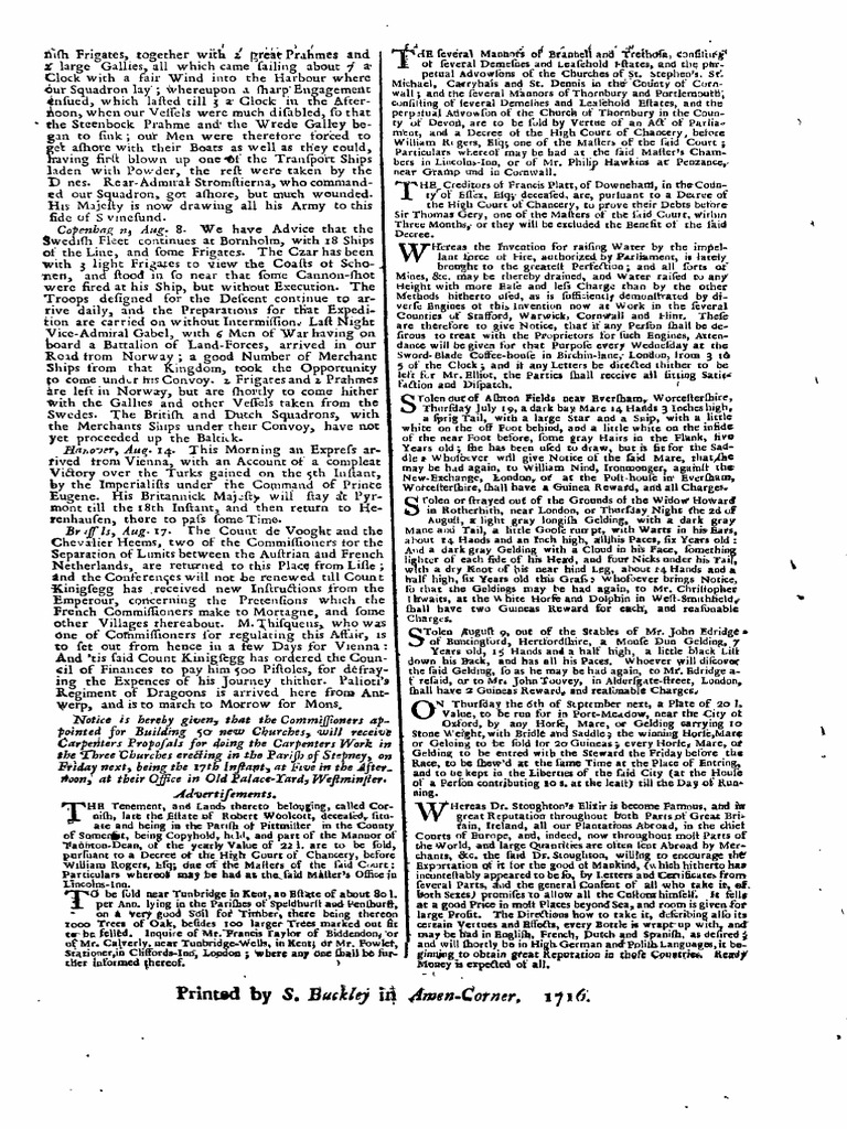 Notice of Public Sales, Legal Notices, and Lost & Found Advertisements ...