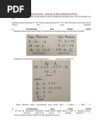 Contoh Soal, Pembahasan, Dan Soal Tugas Keseimbangan Pasar | PDF