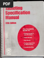 Fette Compression Machine-Pocketguide | PDF | Tablet (Pharmacy ...