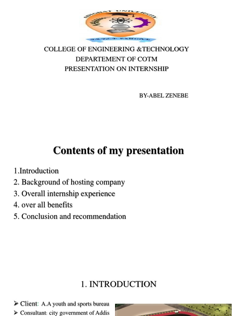 College of Engineering &technology Departement of Cotm Presentation On ...