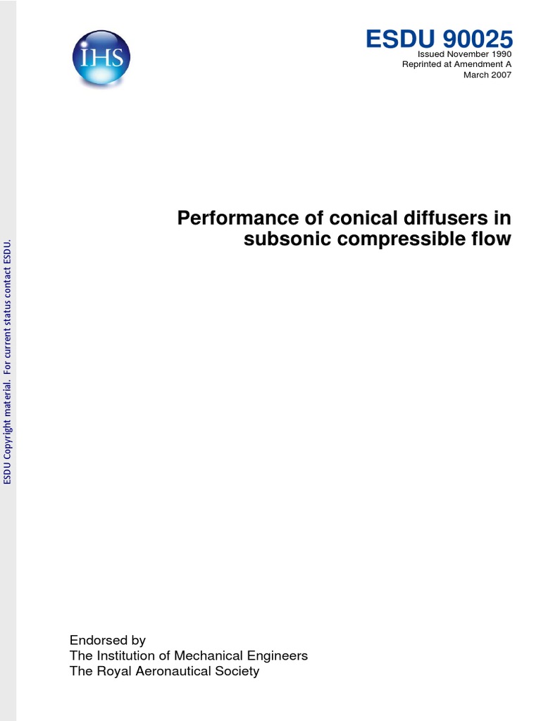 Diffuser EDSU | PDF | Compressible Flow | Fluid Mechanics