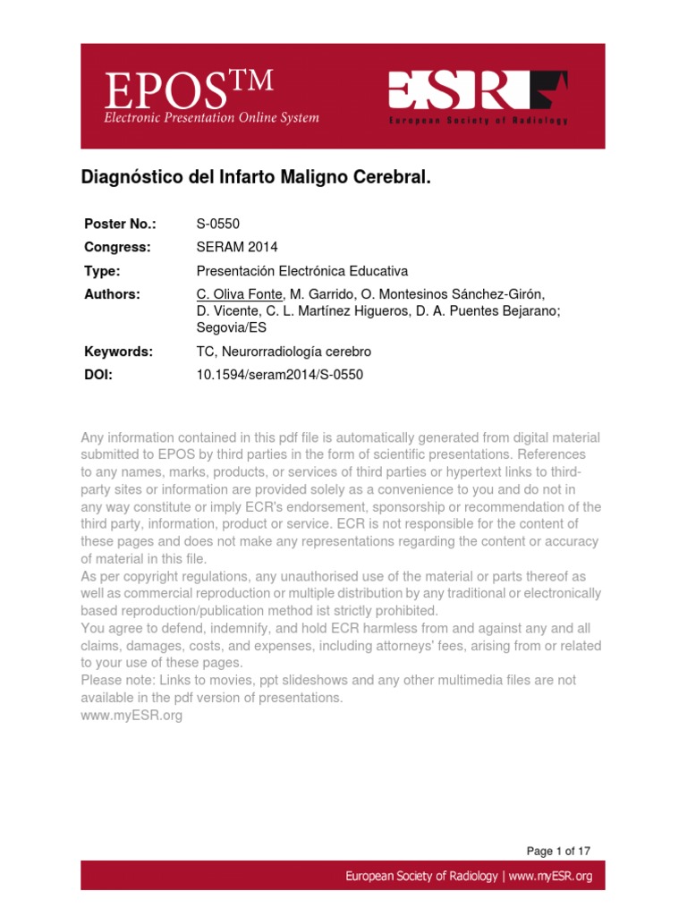 Diagnóstico Infarto Maligno | PDF | Angiology | Medical Specialties