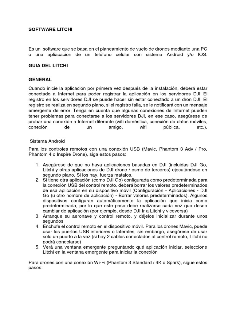 Software Litchi | Descargar gratis PDF | Point and Click | Servidor (Computación)