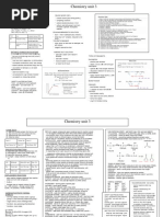 Chemistry Unit 3 Edexcel (AS LEVEL) Notes | PDF | Ammonia | Chlorine