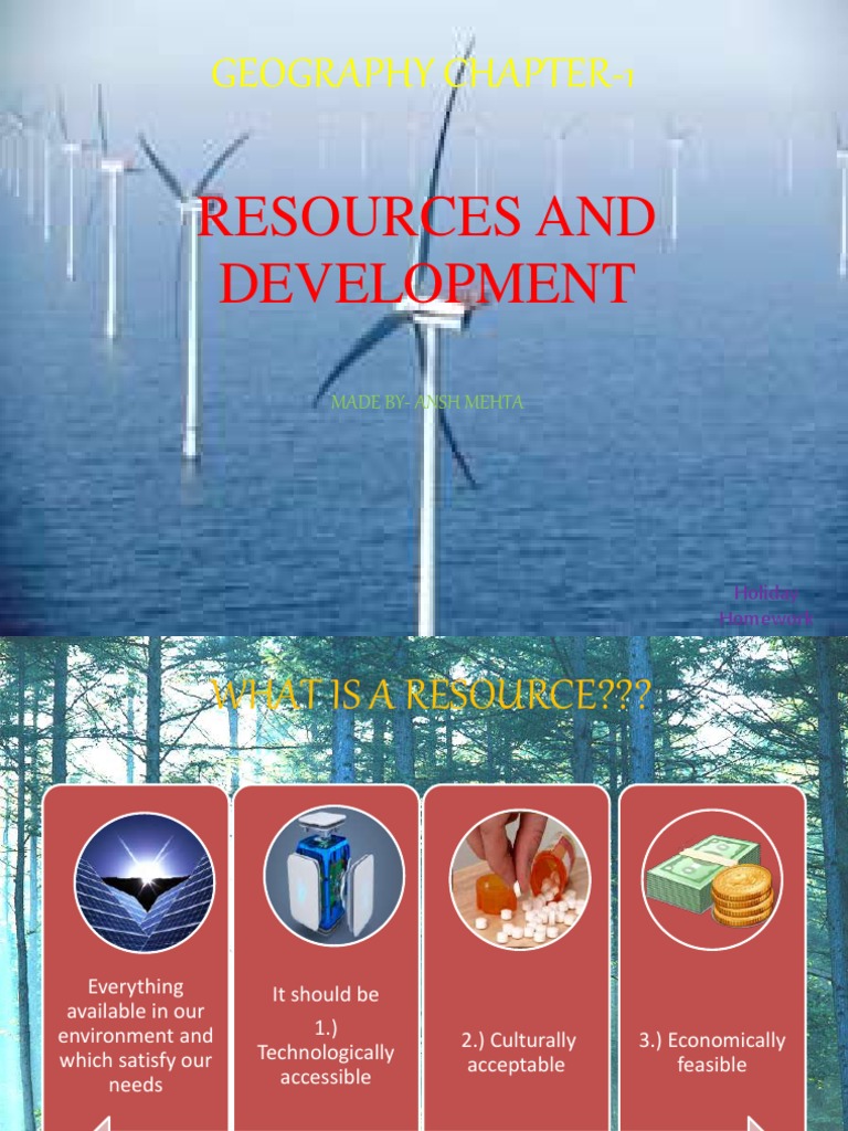 Geography Chapter-1: Resources and Development | PDF | Resource | Soil
