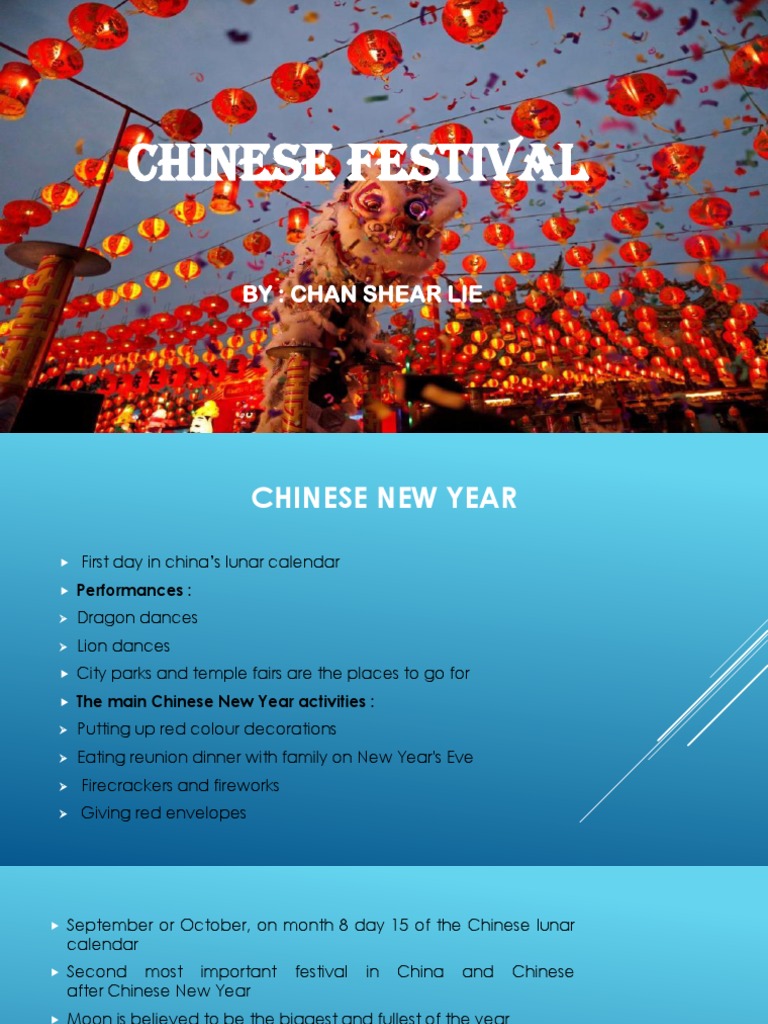 Chinese Culture Festival | PDF