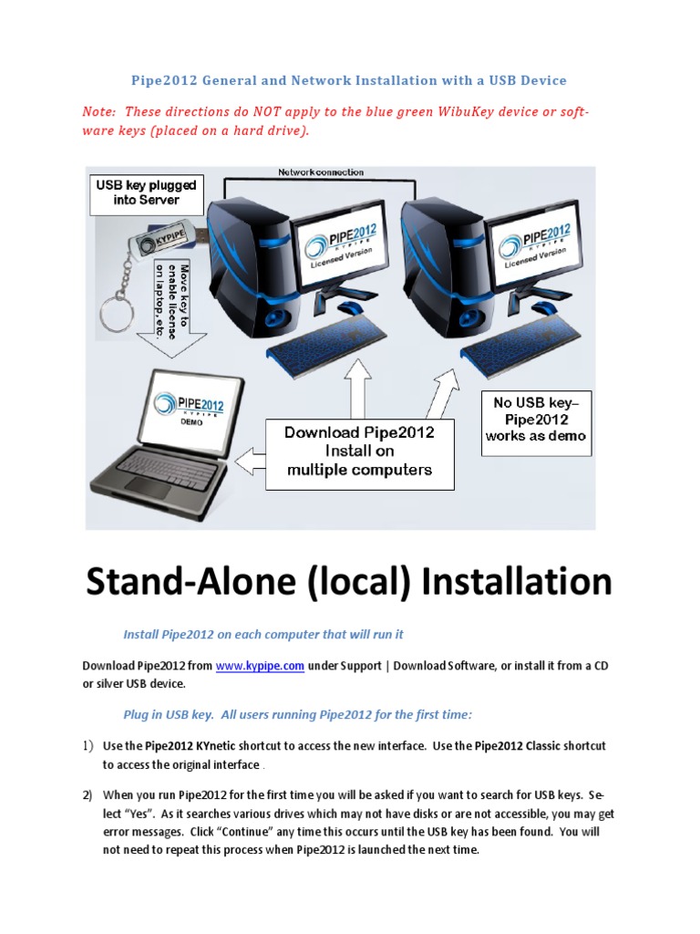 Install USB Key | PDF | Usb Flash Drive | Usb
