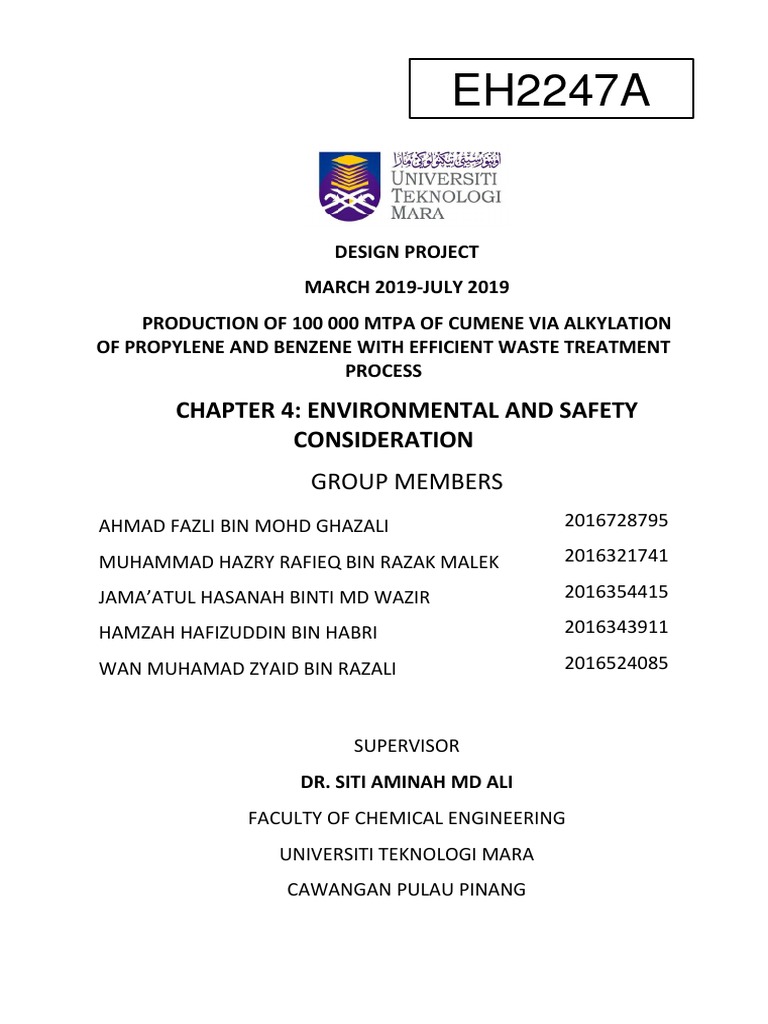 Chapter 4 Safety DP Latest | PDF | Occupational Safety And Health ...