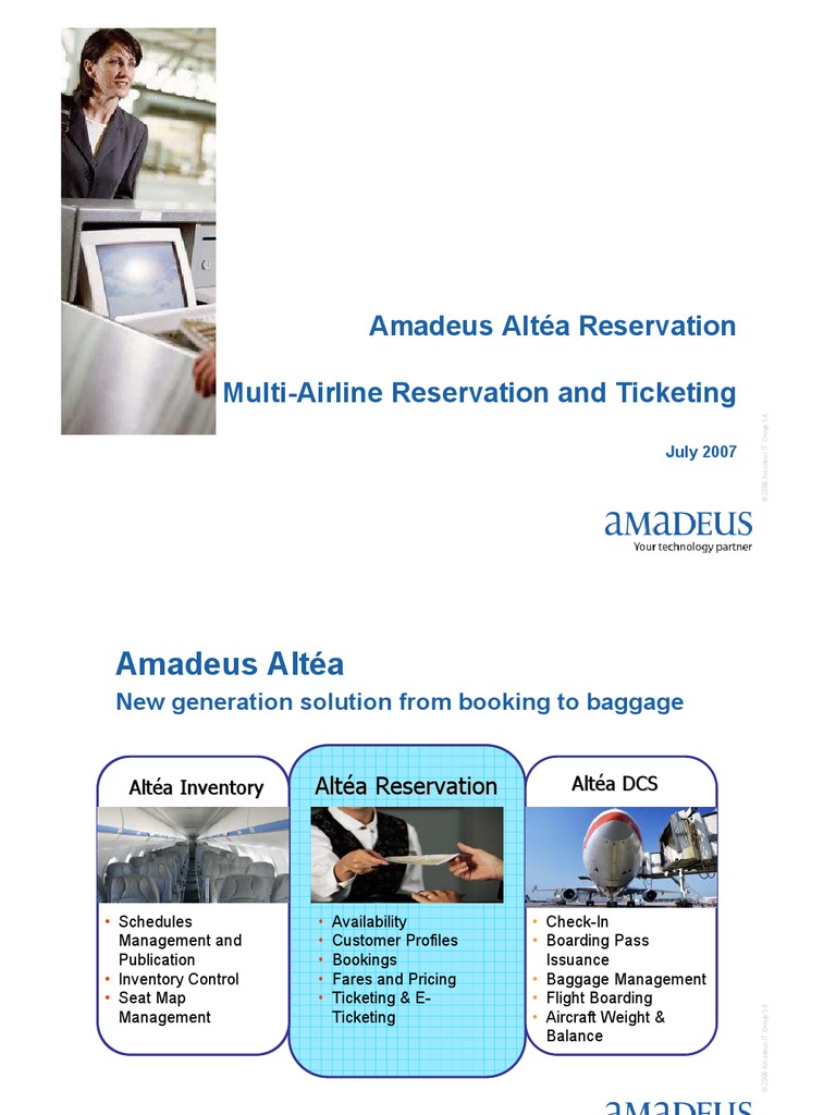 Altea Reservation For GHA | PDF | Information Technology | Computing