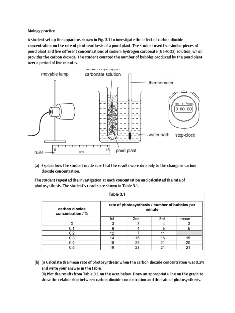 Biology Practice | PDF