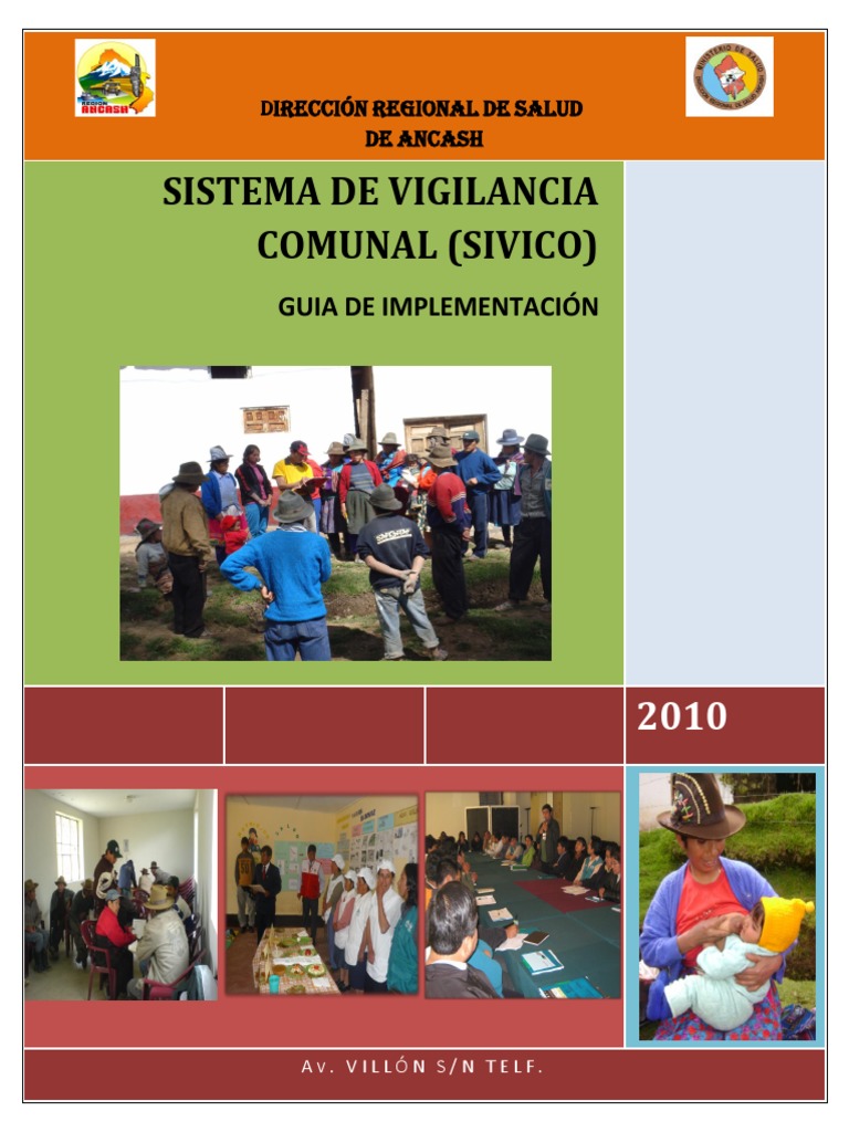 Sistema de Vigilancia Comunal Diresa Final 1 PDF | Descargar gratis PDF | Mapa | Rojo