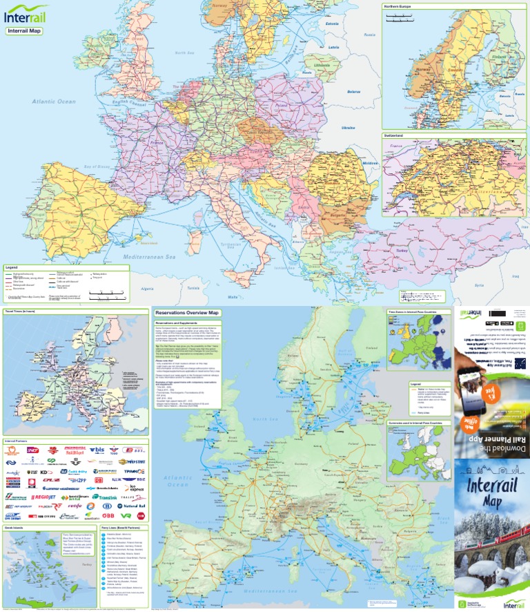 Interrail Map - 2019 PDF | PDF