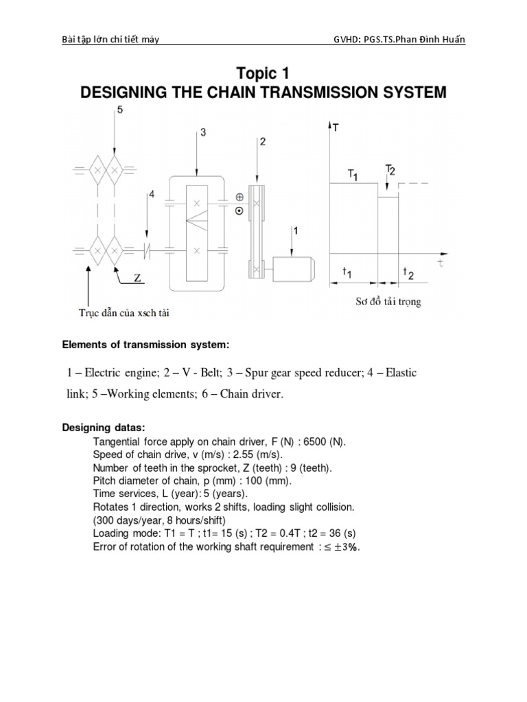 Machine Design Project | PDF | Transmission (Mechanics) | Gear