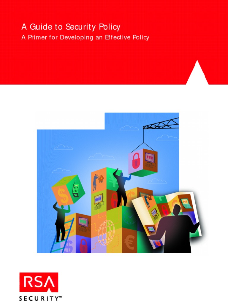 Guidelines To Security Policy From Rsa. Learn From The People Who Is in ...