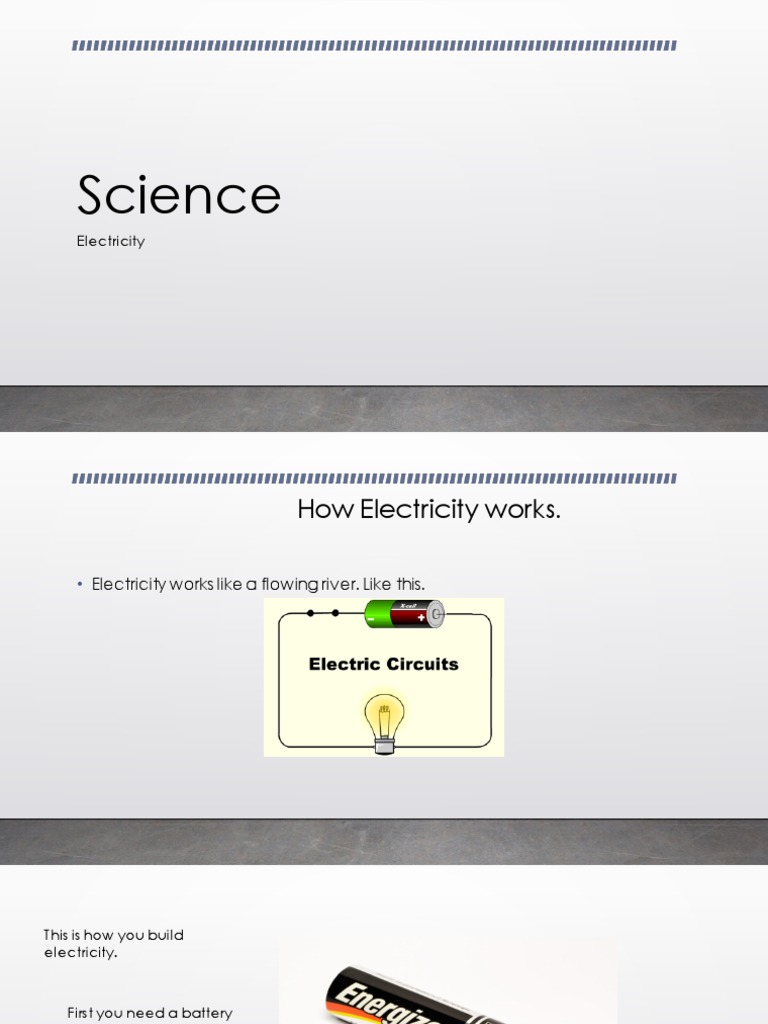 How to Build Simple Electricity | PDF