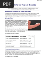 Fingertip Unit Chart | PDF | Wellness