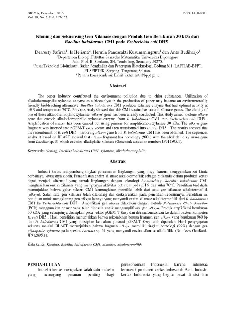 Minyak Ikan Emulsi | PDF | Molecular Cloning | Base Pair