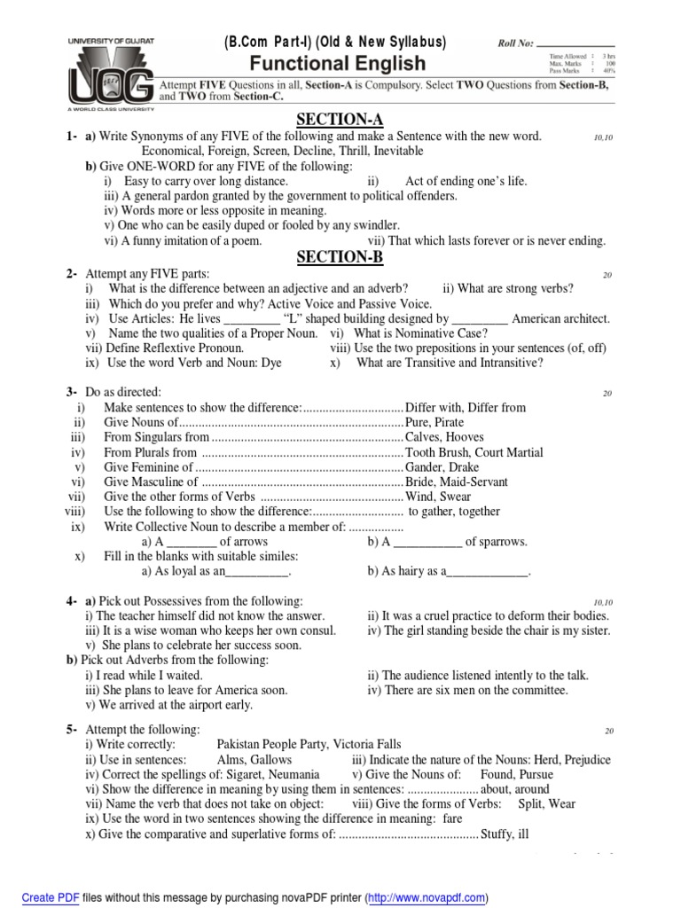 .Archivetemp3 - Functional English (Old & New Syllabus) | Download Free ...