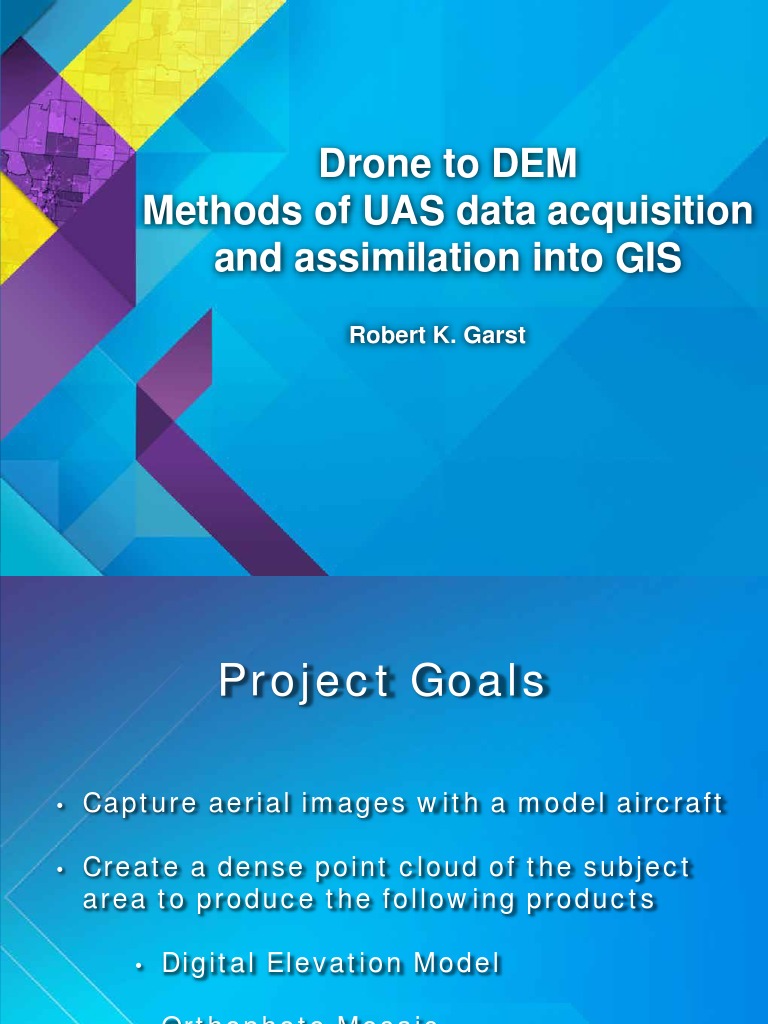 Drone To DEM Method | PDF | Unmanned Aerial Vehicle | Geographic ...