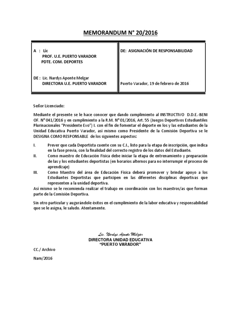 Memorandum | PDF | Modificación de comportamiento | Aprendizaje