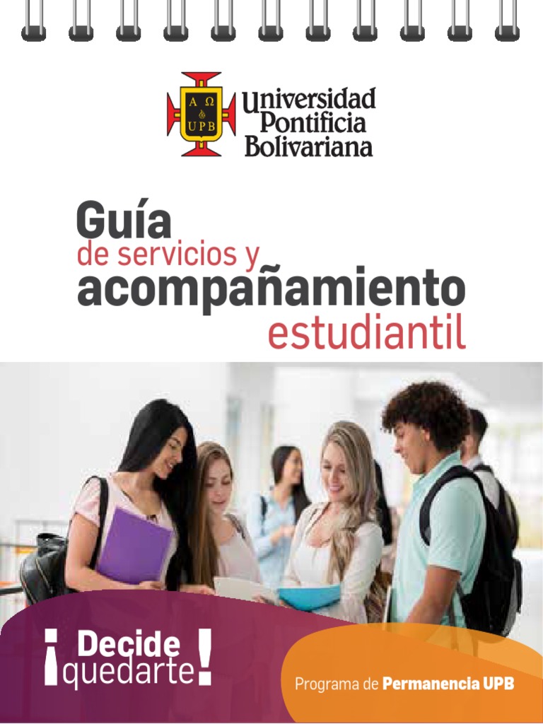 Guía Servicios de Acompañamiento Estudiantil UPB Med | PDF | Bienestar | Cognición