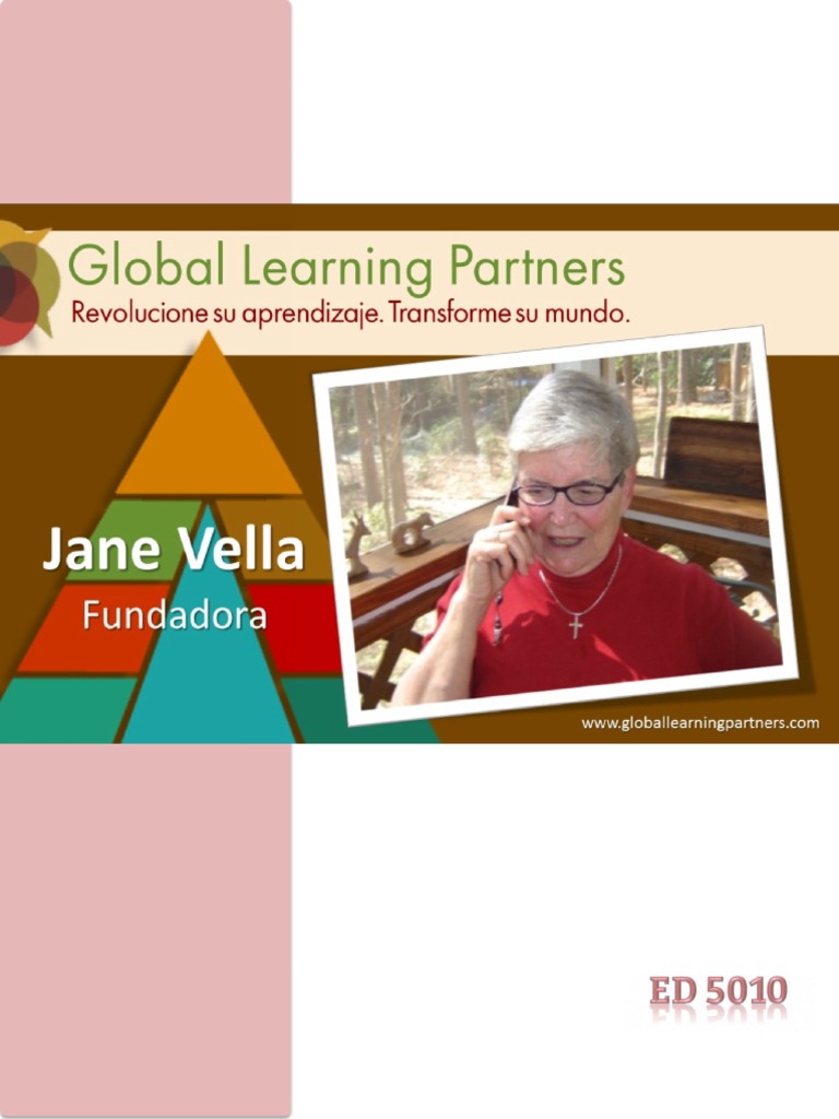 Ensenanza en Dialogo - Jane Vella | PDF | Aprendizaje | Maestros