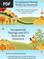 Pediatric Occupational Therapy Goals Bank | PDF | Classroom | Perception