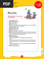 Resumen Libro Matilda y Sus Personajes | PDF