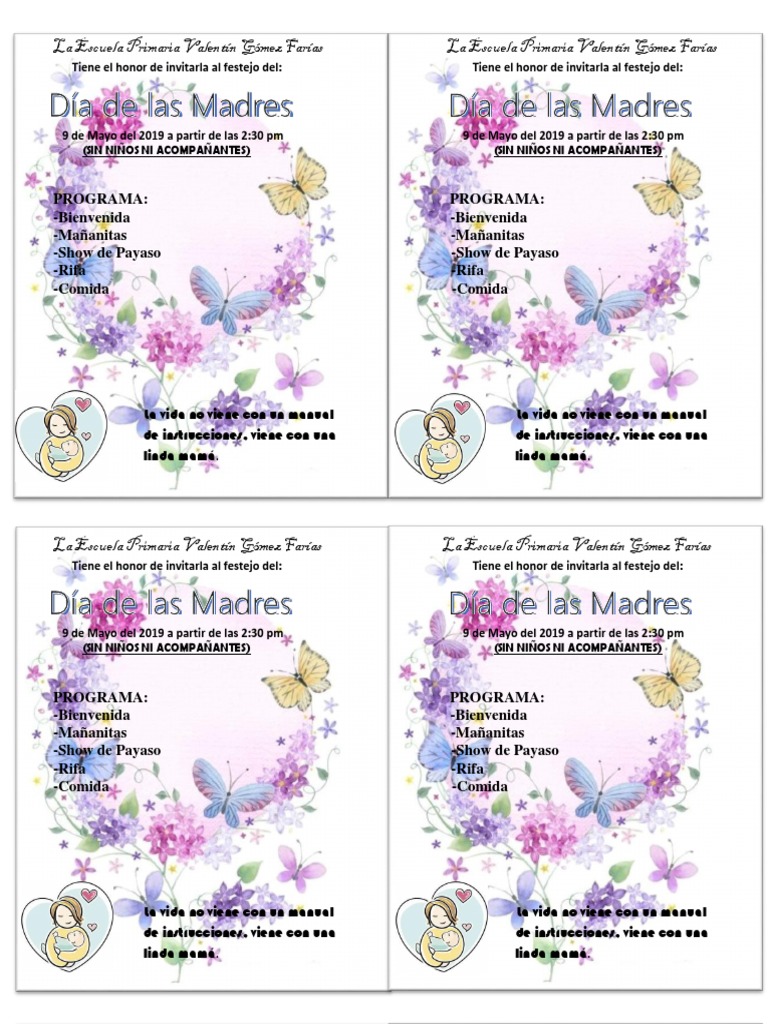 Invitaciones Para Un Programa En La Escuela Cómo Elaborar Una